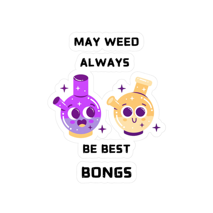 May Weed Kiss-Cut Vinyl Decals – Miss Kitty’s